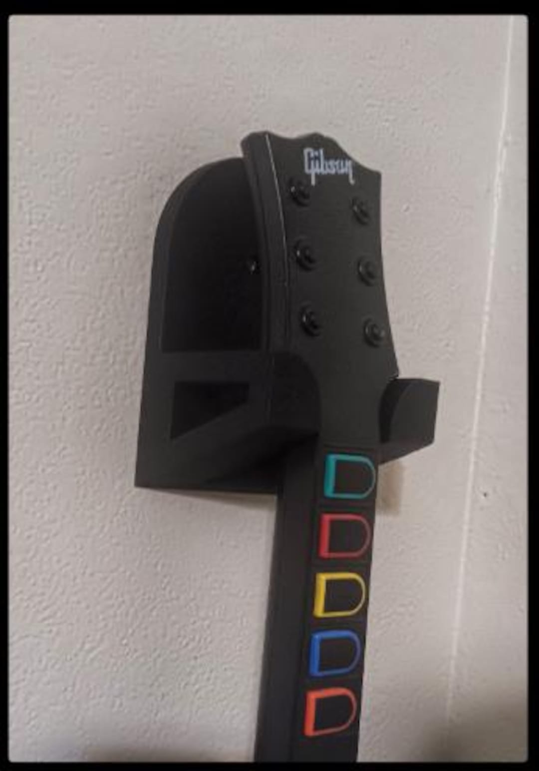 Guitar Hero X-box Controller Gibson Electric Guitar Wall Mount With ...