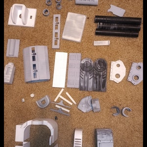 Spiderman Homecoming- Shocker Gauntlet Engineering Drawing - Shocker 3D ...