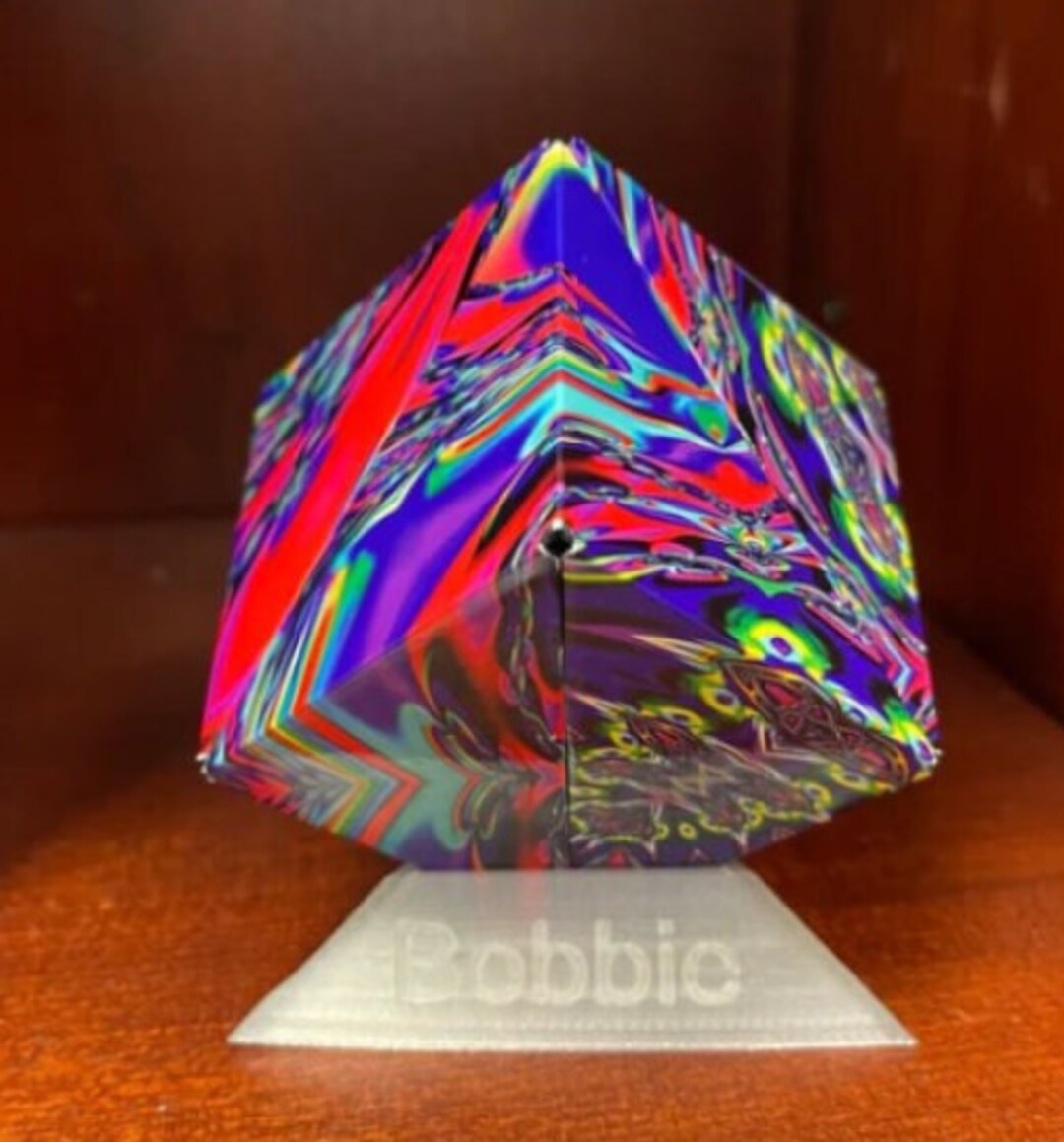 ANY Cube Display - CMY Display- Personalized Rubik's Cube Stand ...