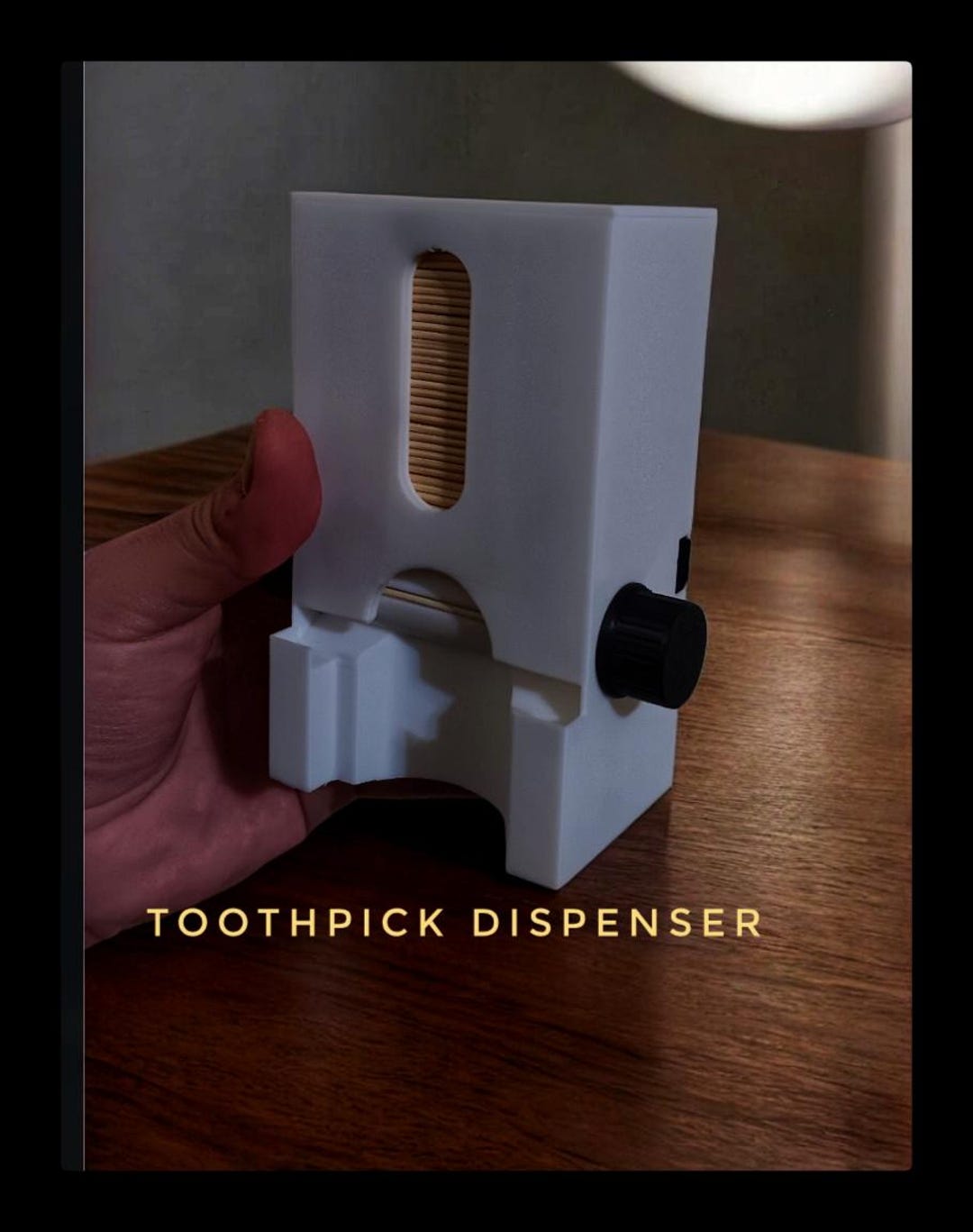 Best Toothpick Dispenser–tabletop or Wall Mountable– Holds 750 ...