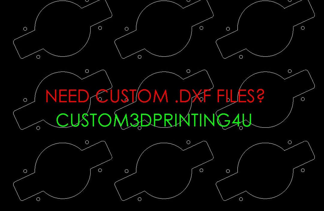 Custom DXF Files for Laser Cutting - Simple or Complex Requests ...