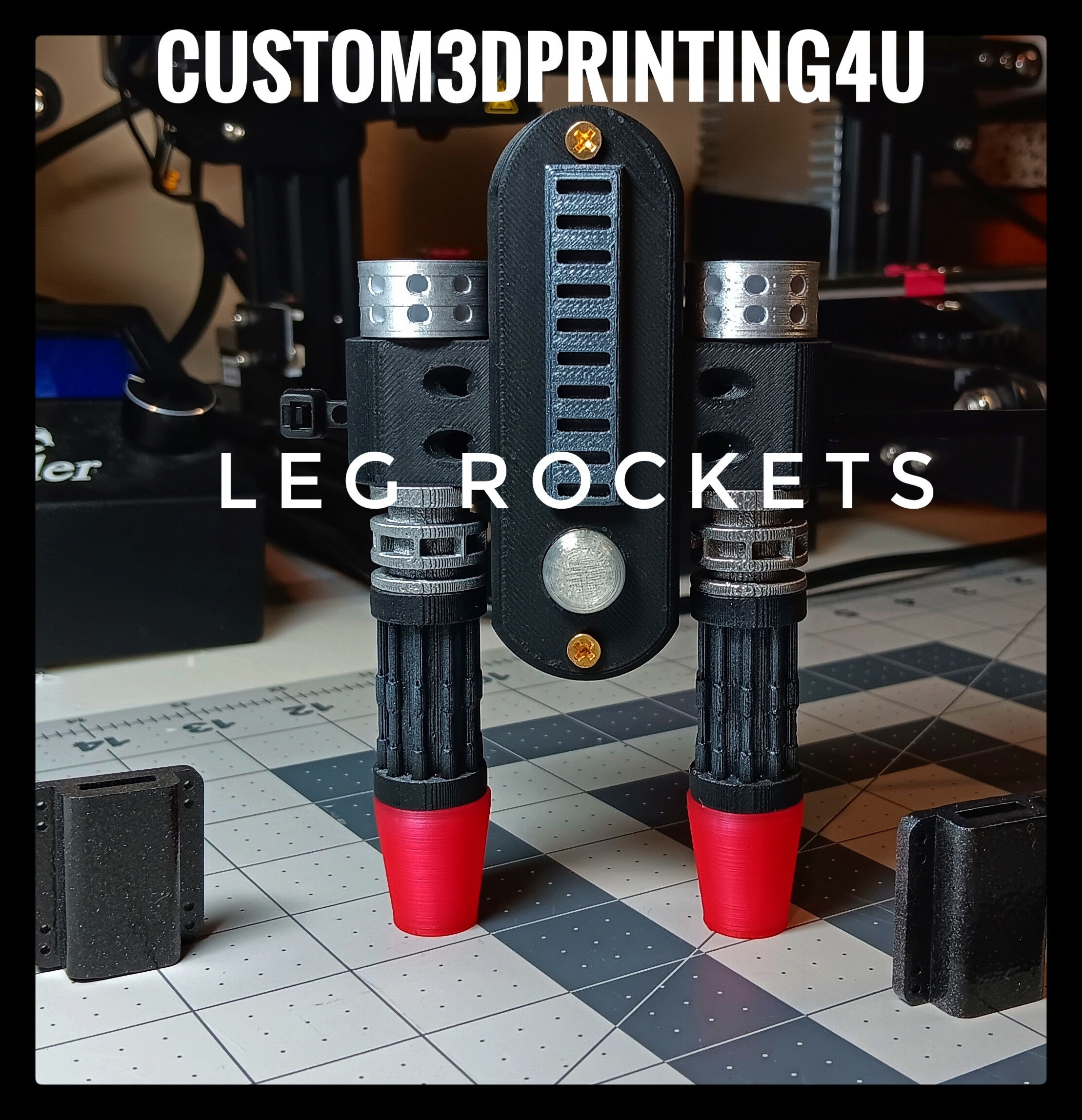 Star Lord's ROCKET Boots - Cosplay - W/ Leds and Switch Option - Hidden ...
