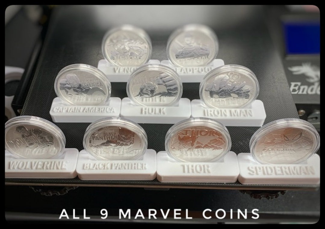 1 Oz. Silver Coin Display Bases L Personalized Coin Display L Perth ...