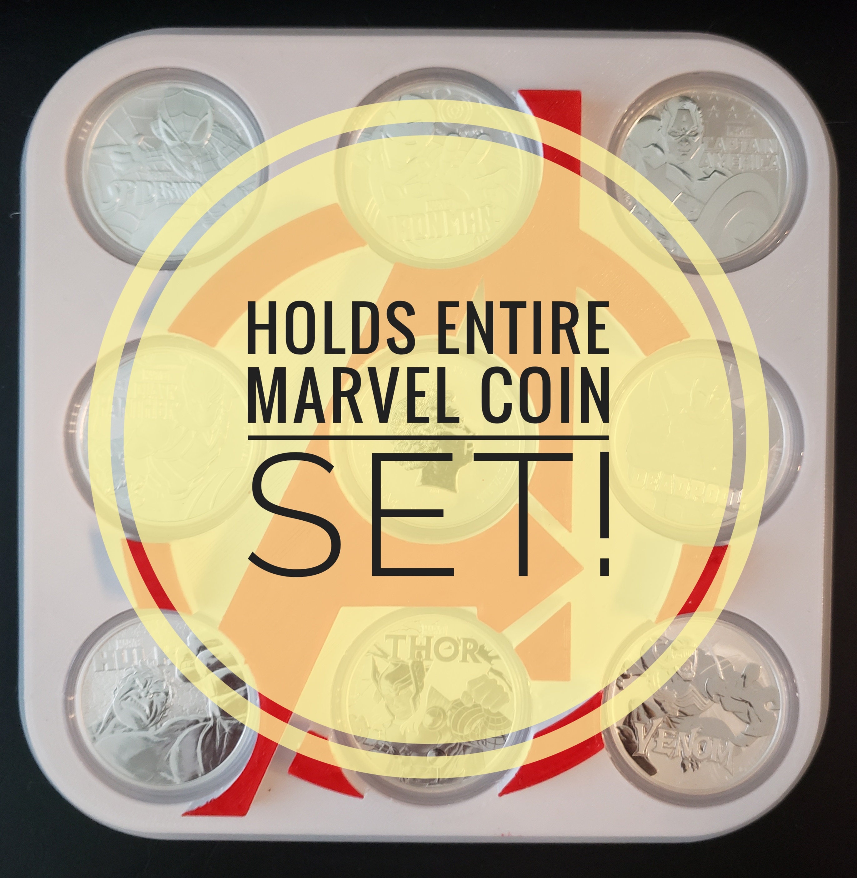 Marvel Coin Collection Display L Perth Mint Marvel Series Coin - Etsy