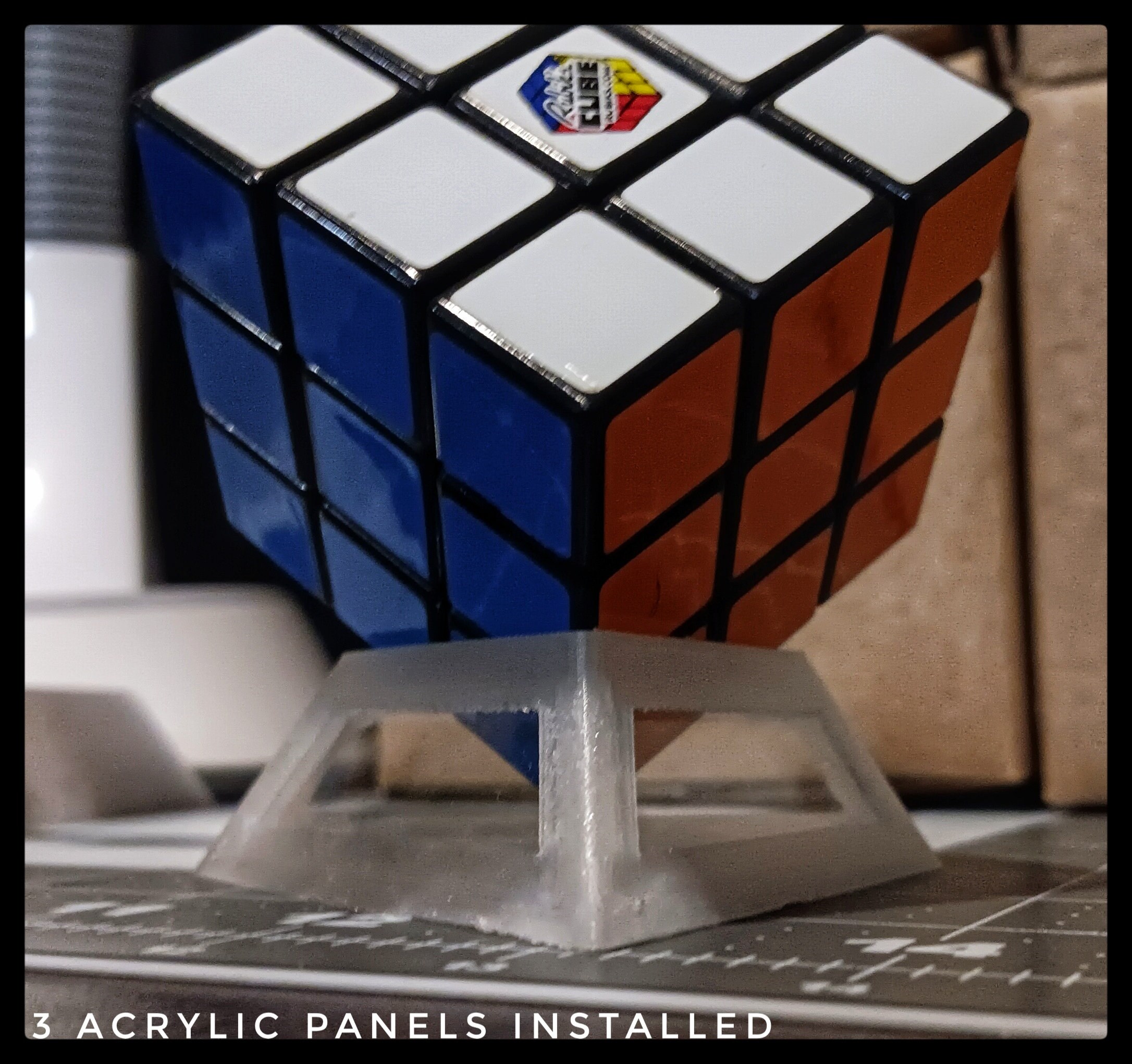 ANY Cube Display - CMY Display- Personalized Rubik's Cube Stand ...
