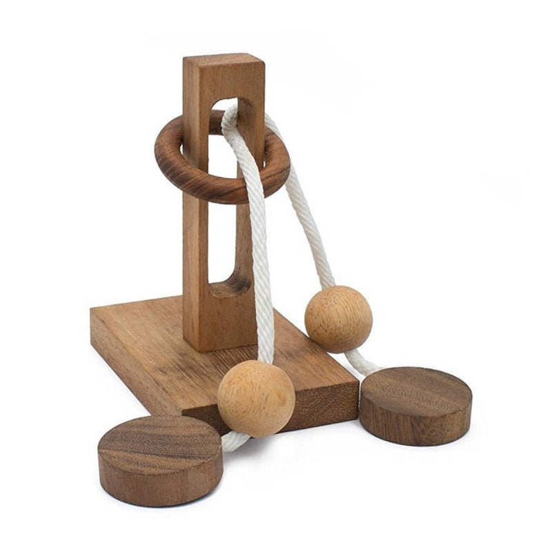 Wood Iq Puzzle - Etsy