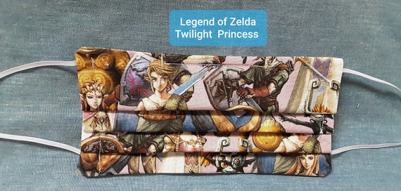 The Legend of Zelda TWILIGHT PRINCESS Face Mask | Etsy