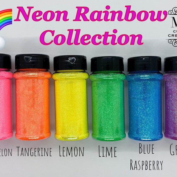 Neon Rainbow Colors - Etsy