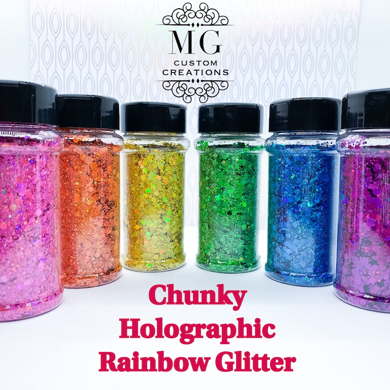 Holographic Glitter - Etsy