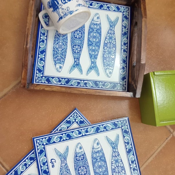 Tea Tile - Etsy