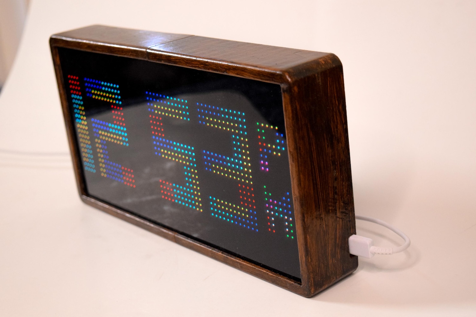 Animated Tetris Clock: 3D Printed LED Falling Block Display - Etsy