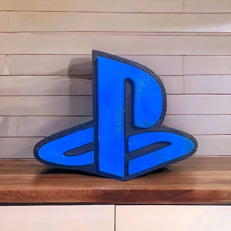 3d Playstation Lamp - Etsy