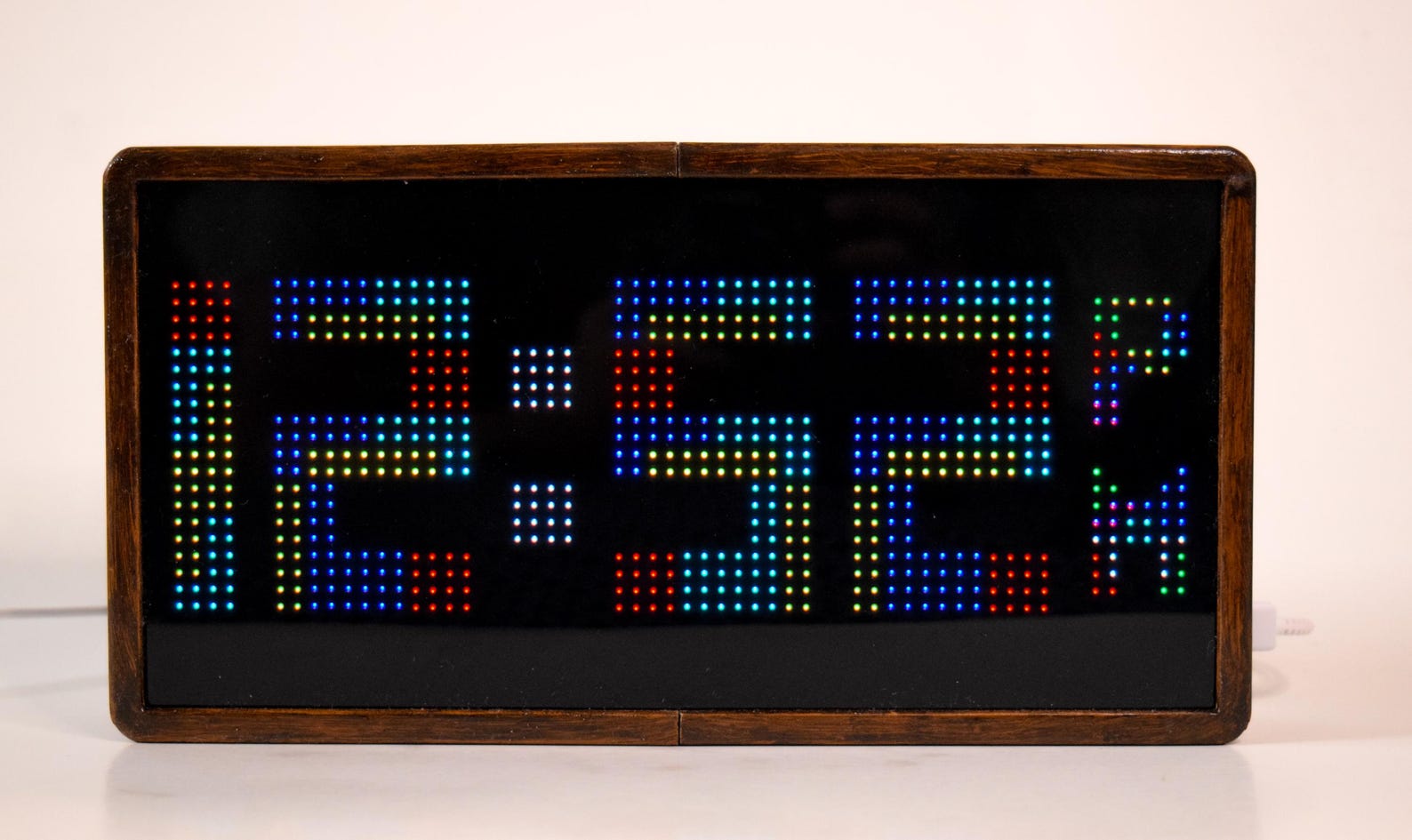 Animated Tetris Clock: 3D Printed LED Falling Block Display - Etsy