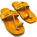 Ethnic Unisex Indian Kholapuri Toe Strap Leather Chappals/sandals ...