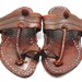 Ethnic Unisex Indian Kholapuri Toe Strap Leather Chappals/sandals ...
