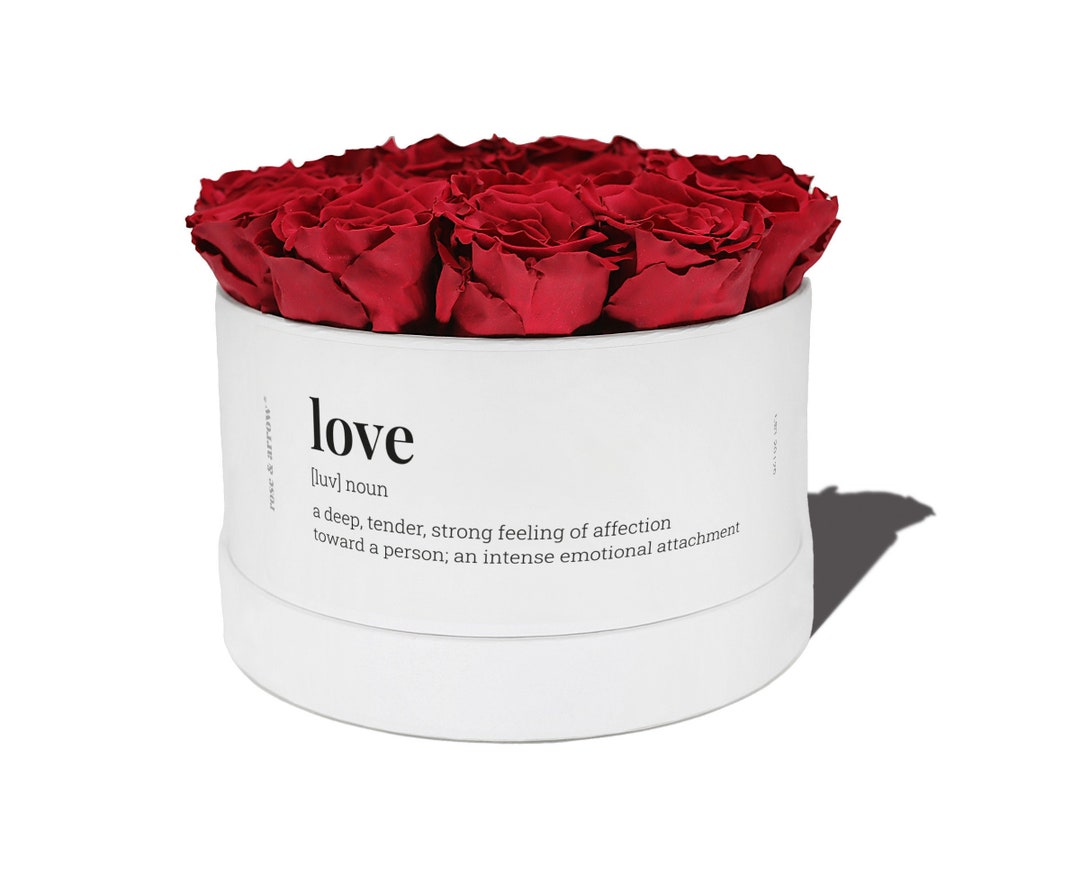 Rosas preservadas Regalo de amor Rosa para siempre regalo - Etsy España