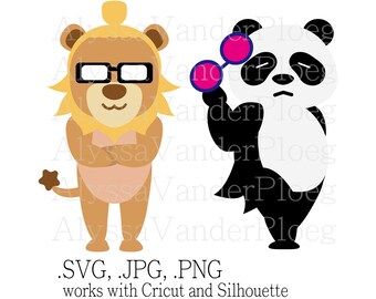 Lion With Sunglasses | Etsy