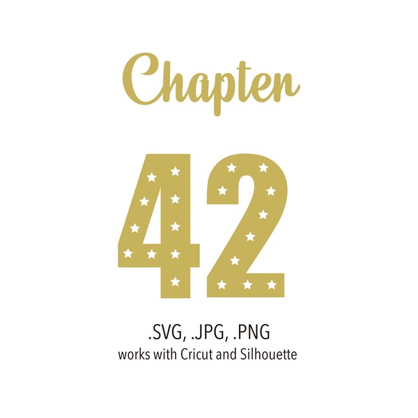 42 Birthday Svg - Etsy