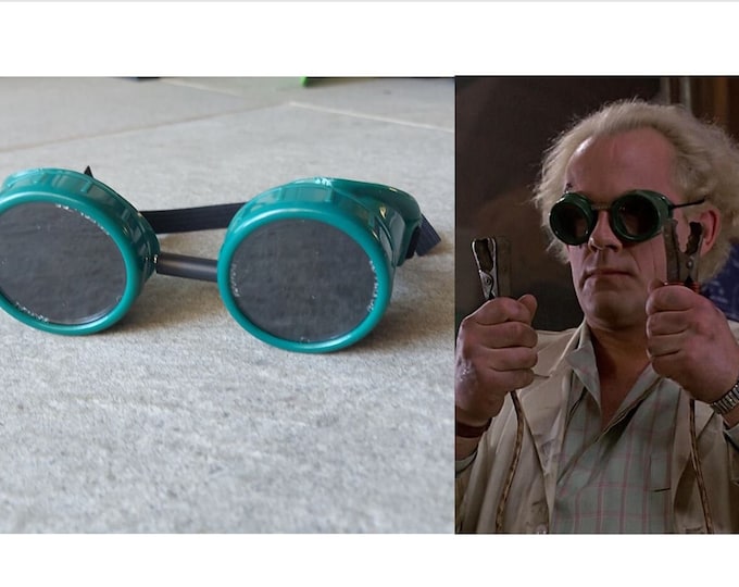 Glasses Doc Brown Goggles BTTF Back to the Future - Etsy