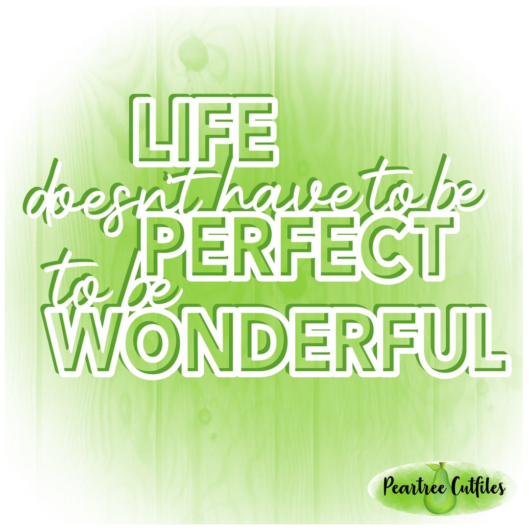 Life Quote Svg Png Jpg Cutfile - Etsy