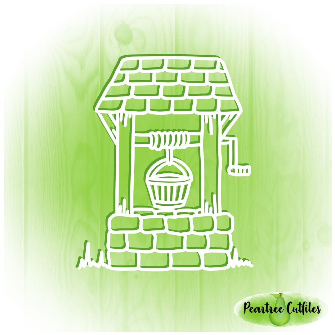 Wishing Well Svg Png Jpg Cutfile - Etsy