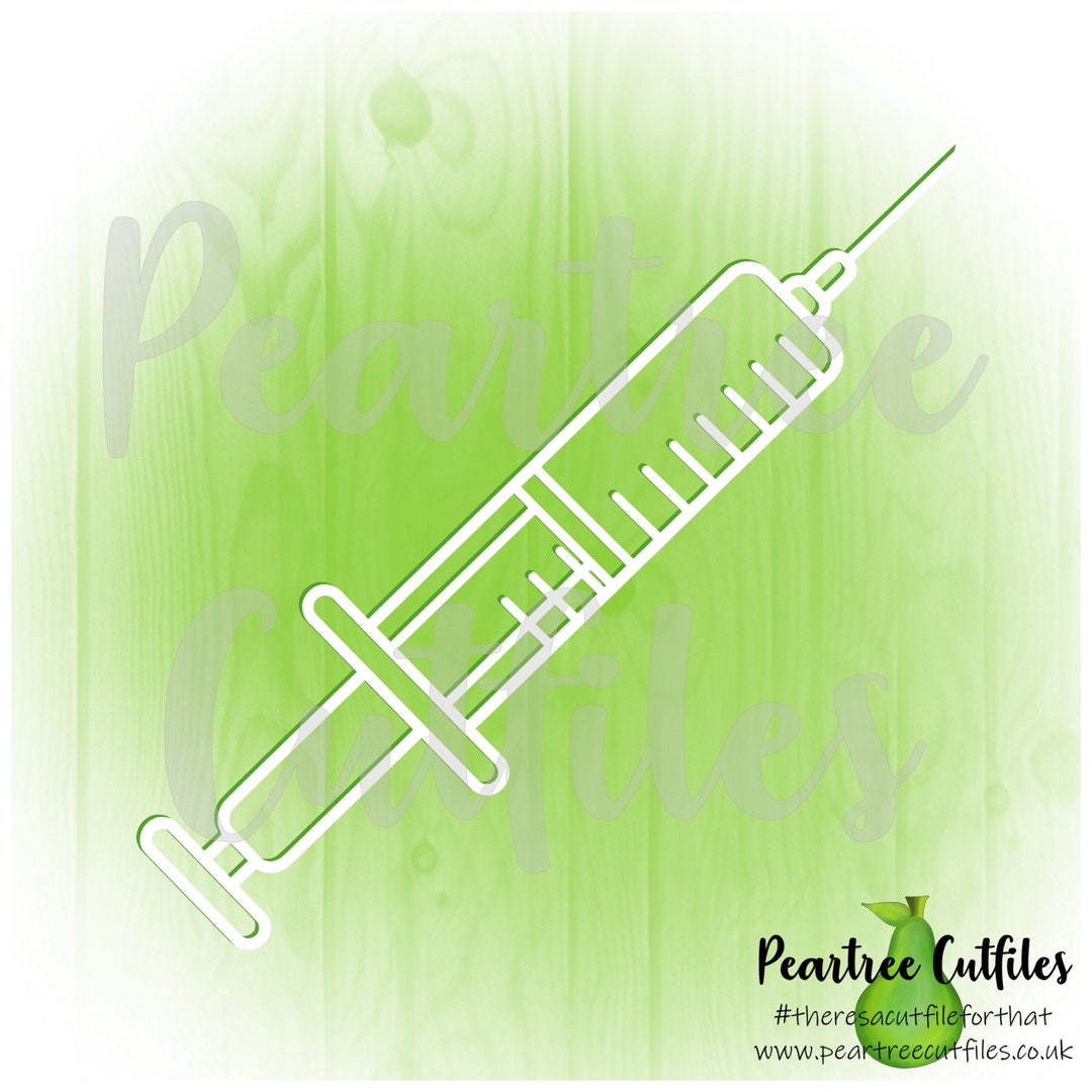 Syringe Svg Png Jpg Cutfile - Etsy