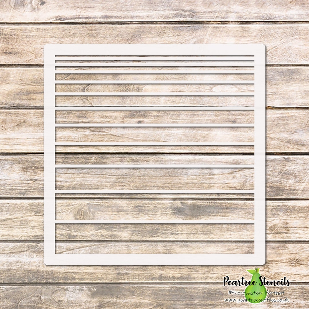 Line Gradient Stencil Mylar 190 Micron - Etsy