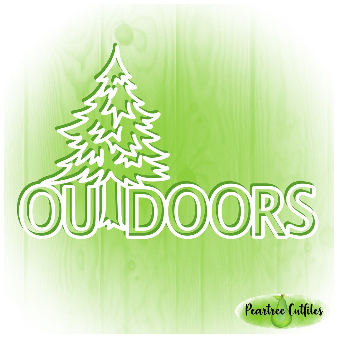 Outdoors SVG PNG JPG Cutfile - Etsy