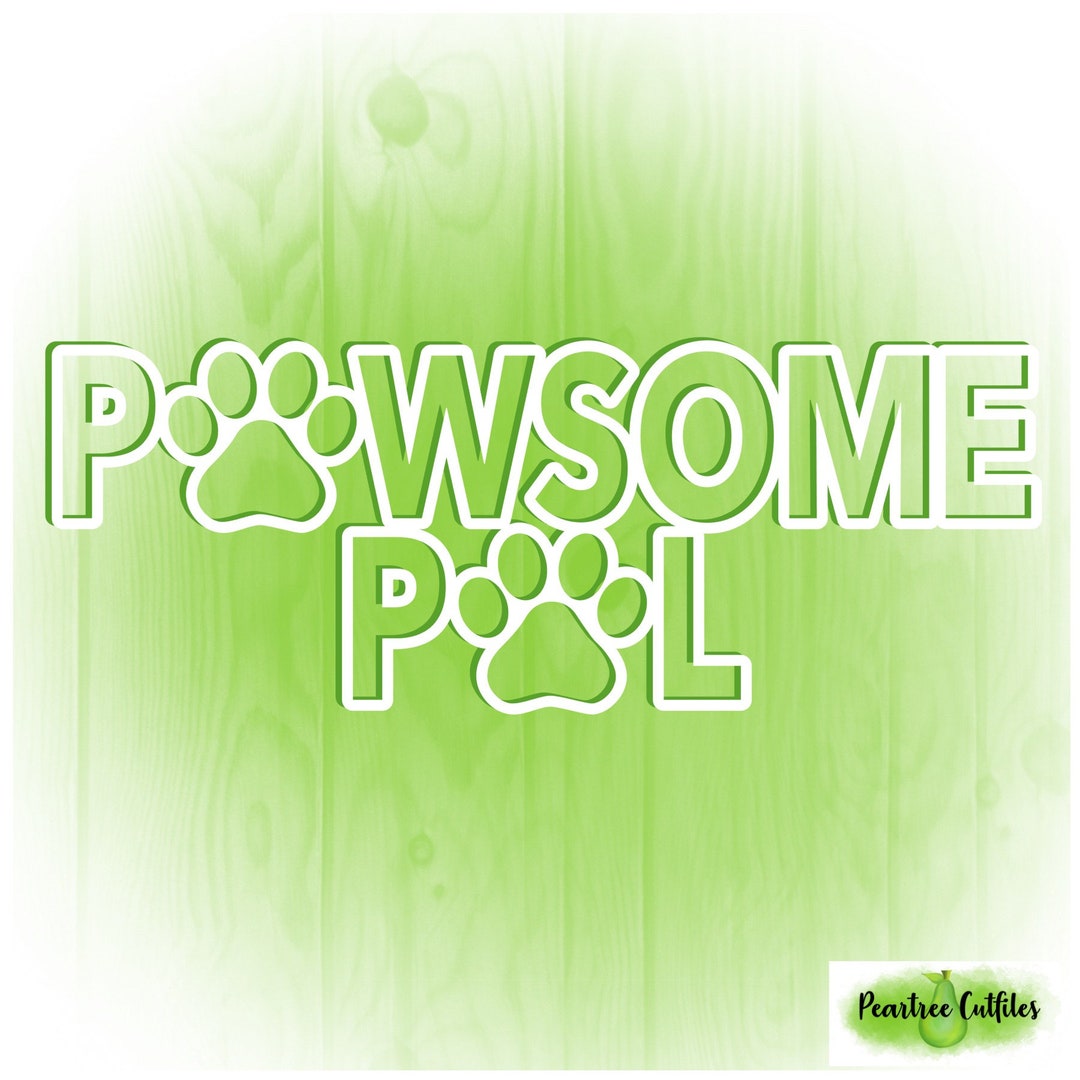 Pawsome Pal SVG PNG JPG Cutfile - Etsy
