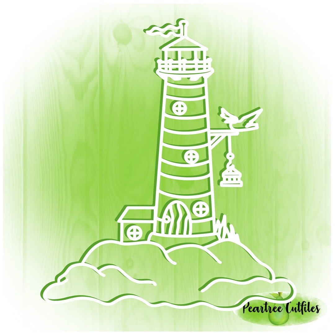 Lighthouse SVG PNG JPG Cutfile - Etsy