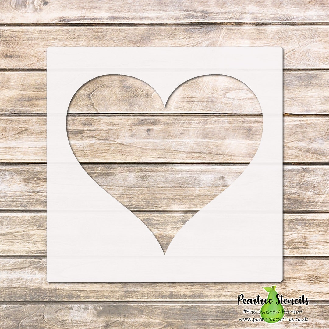 Heart Mylar 190 Micron - Etsy