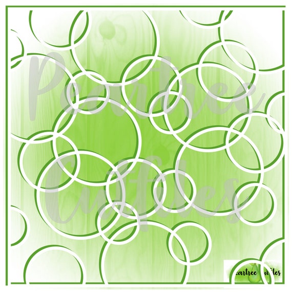 Circles Background SVG PNG JPG Cutfile | Etsy