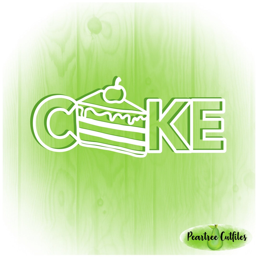 Cake SVG PNG JPG Cutfile - Etsy