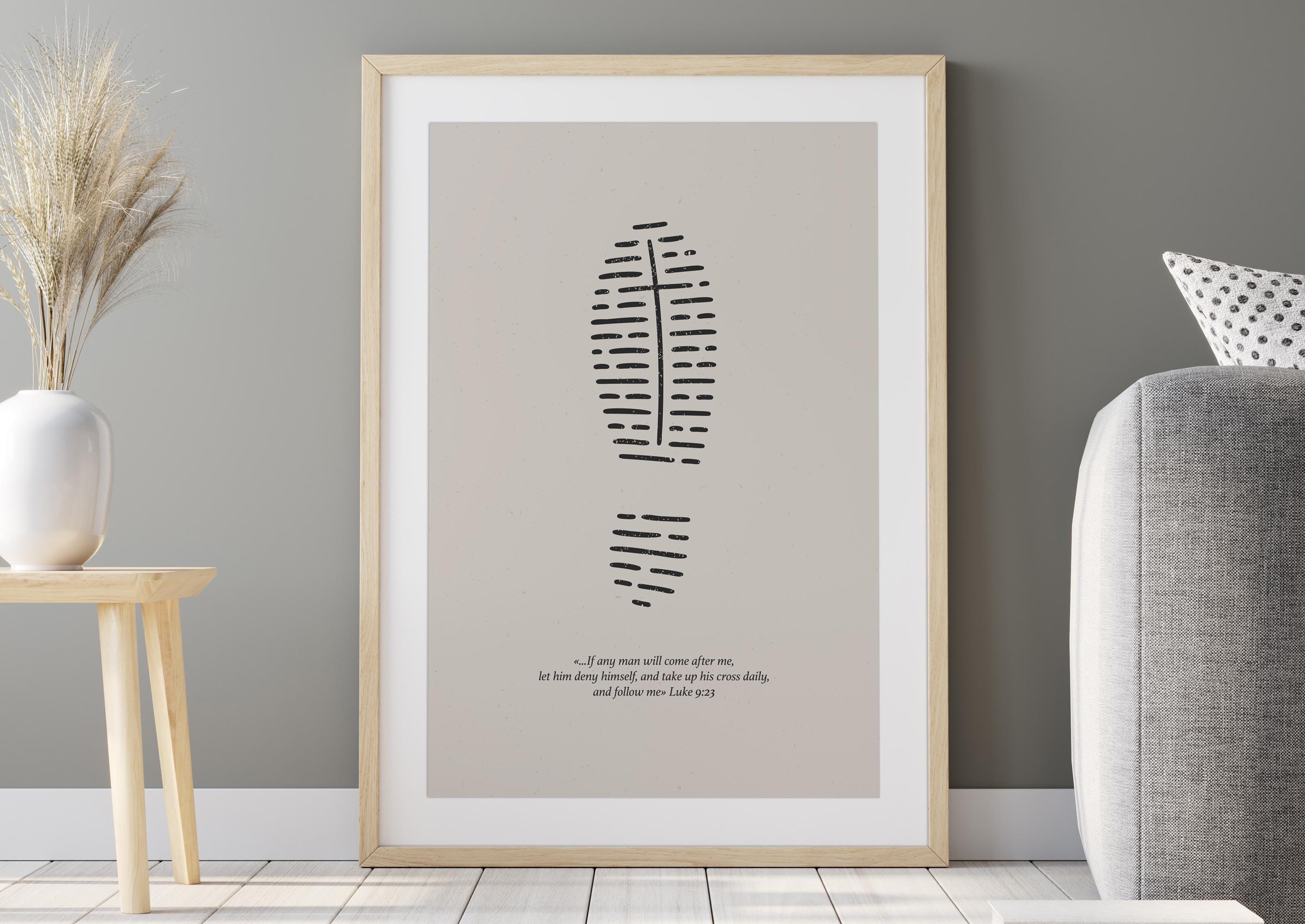 Follow Jesus Poster. DIGITAL PRINT! Christian Art, Jesus Poster, Bible ...