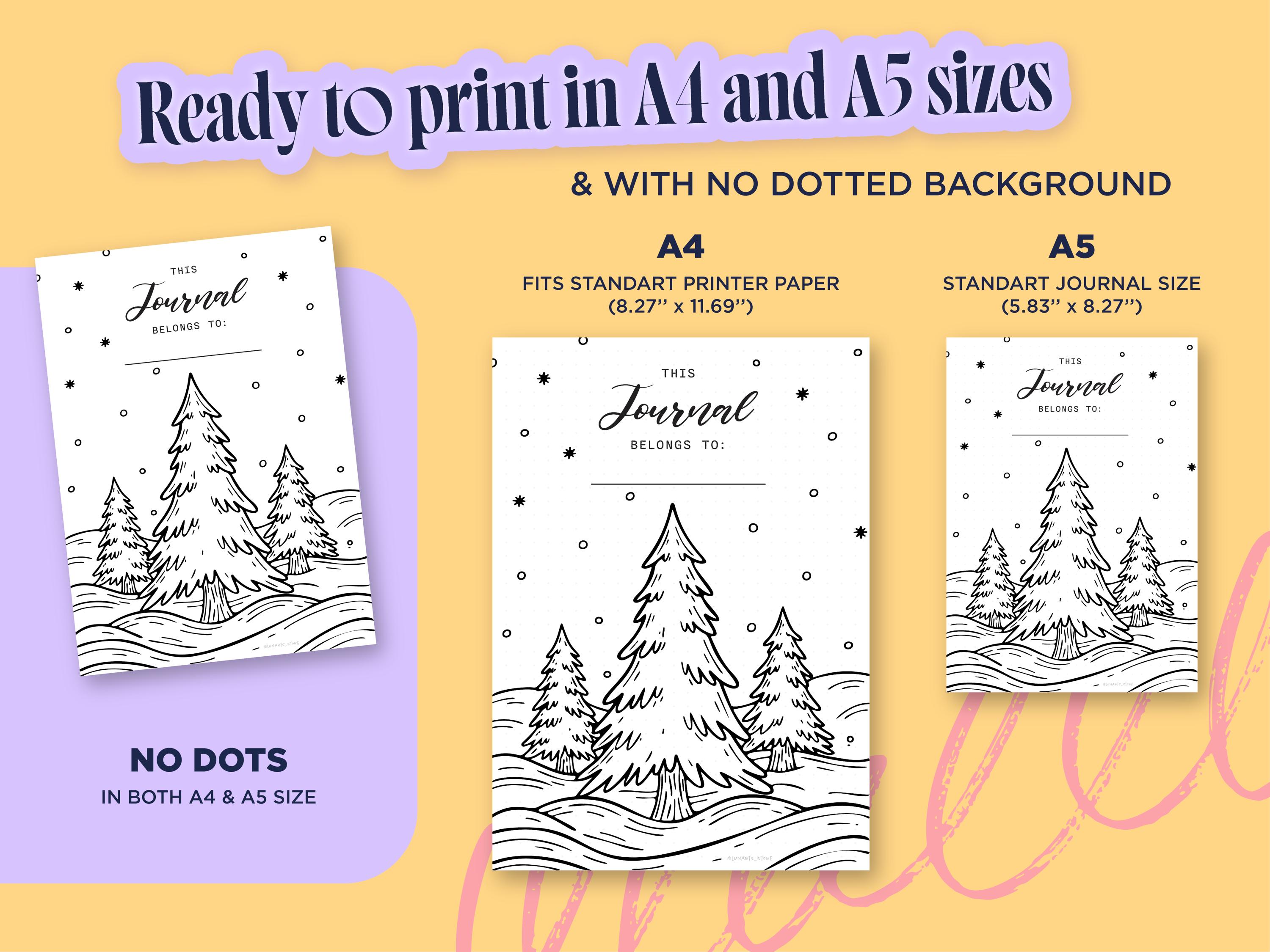 2026 WINTER JOURNAL BUNDLE Printable Journal Pages / Digital Planner ...
