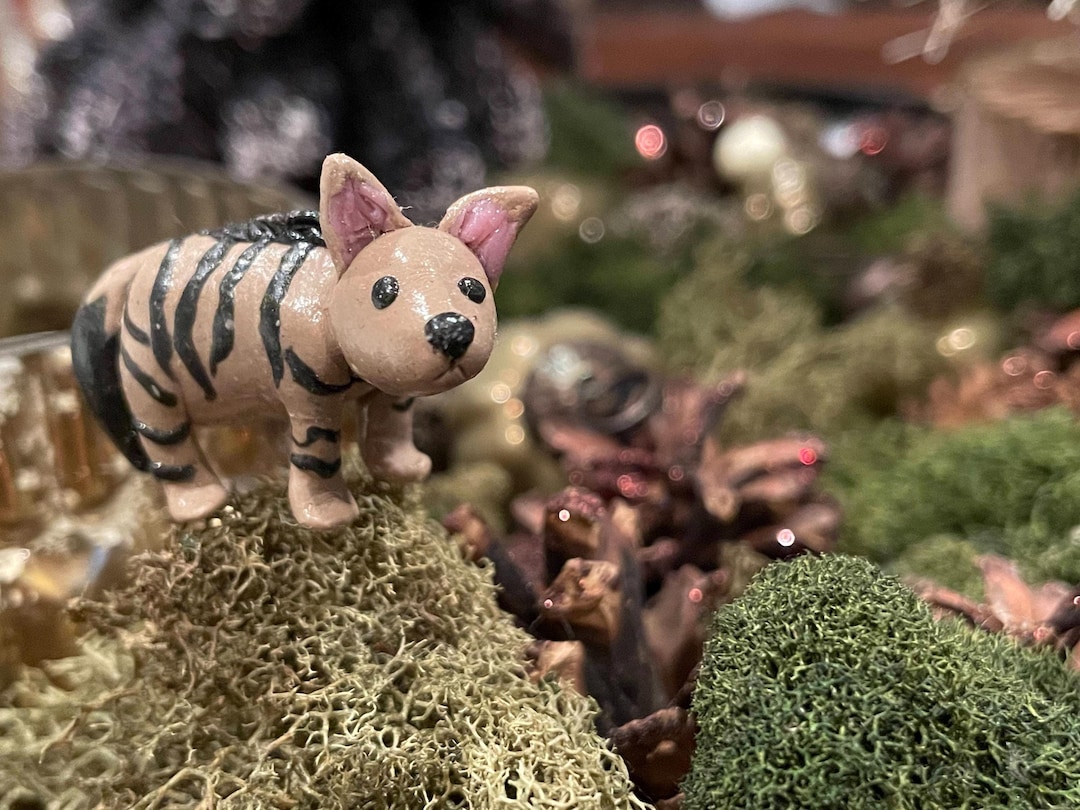 Handmade Clay Hyenas - Etsy