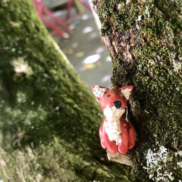 Clay Fox - Etsy