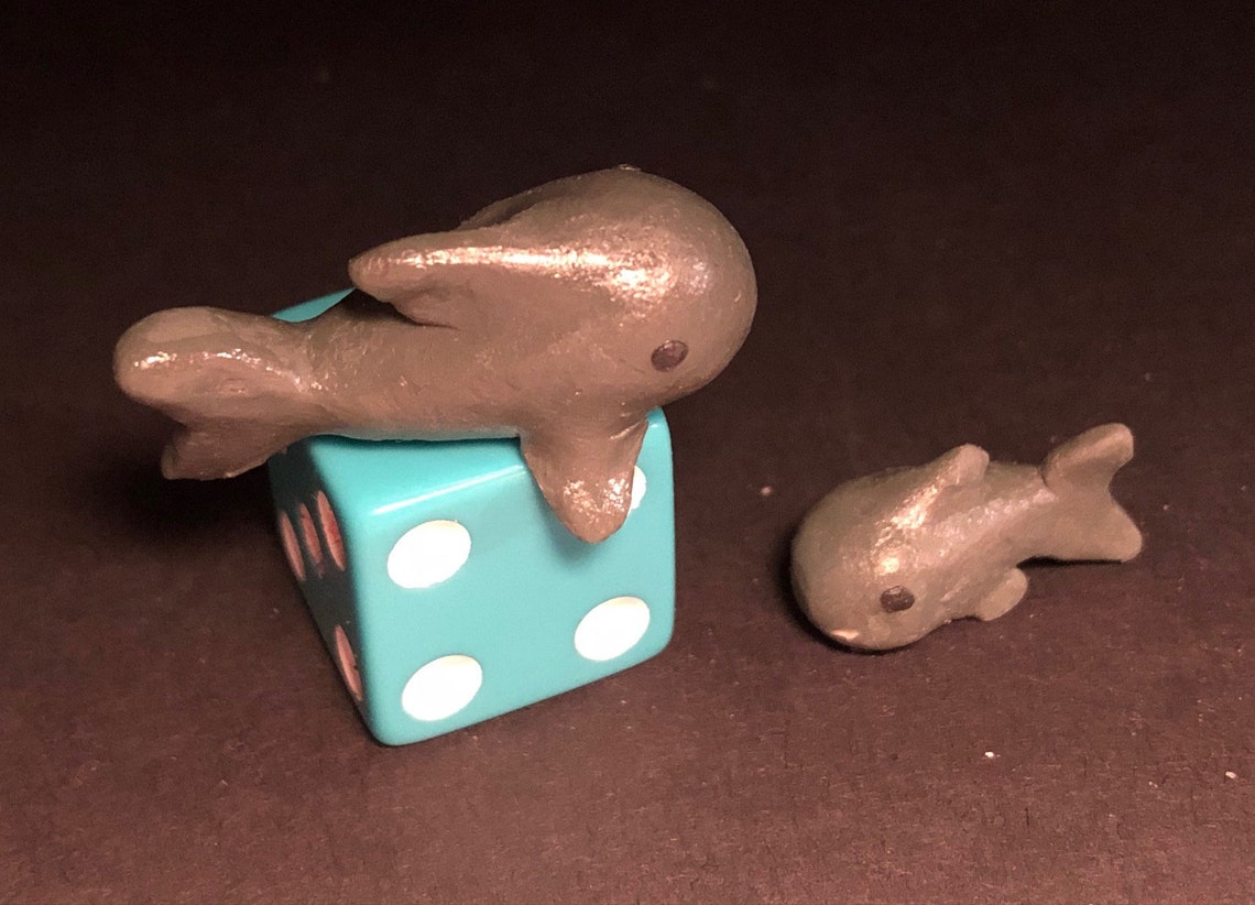 Handmade Clay Sharks - Etsy