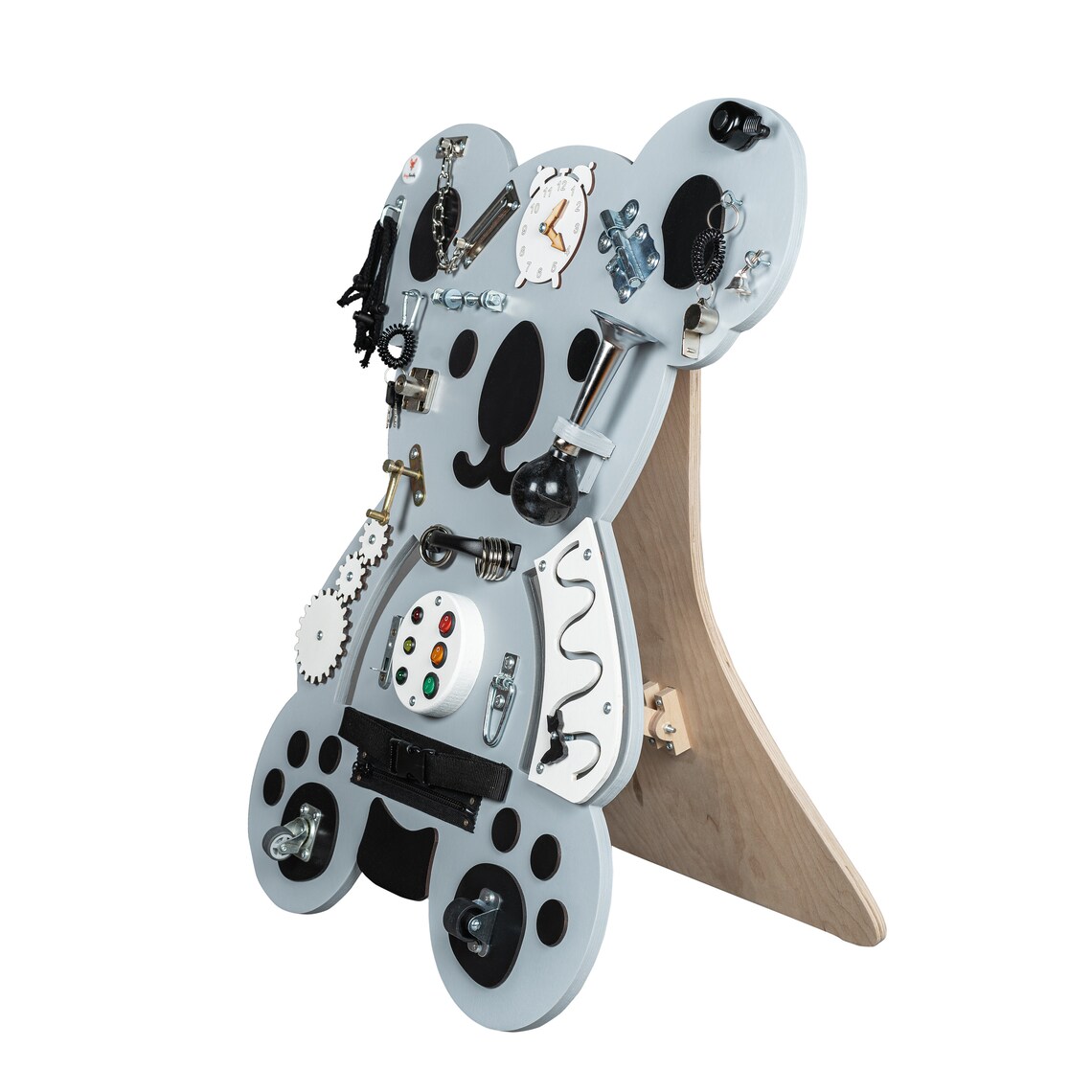 Koala Grey Busy Board Personalized Birthday Present - Etsy