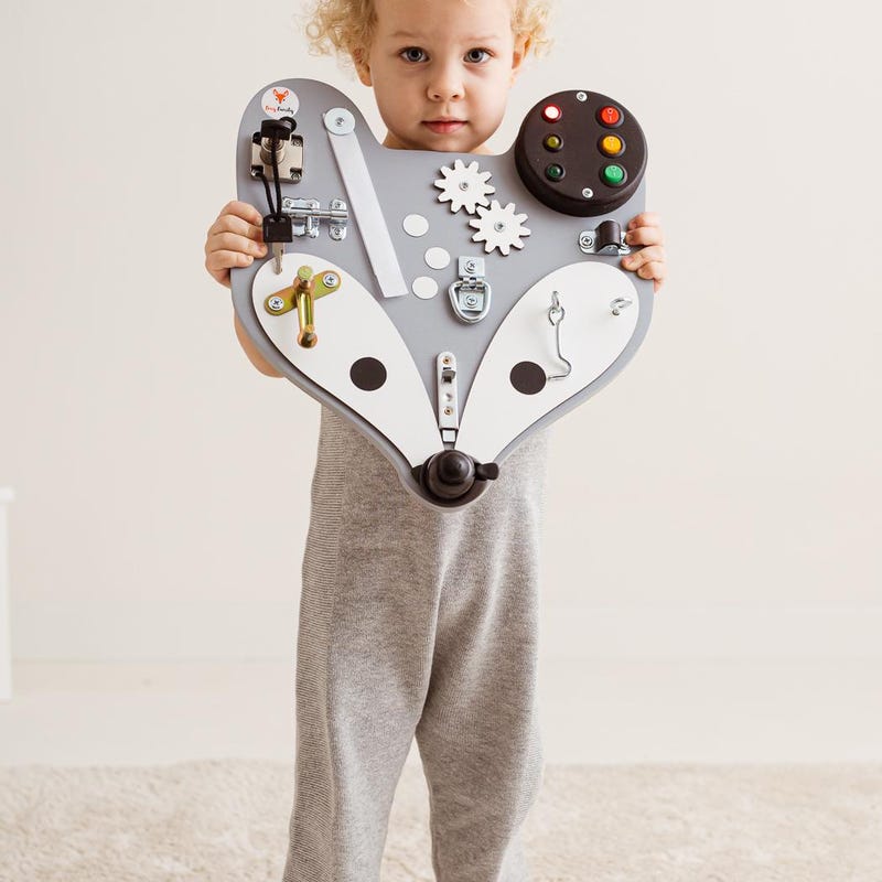 FoxyFamilyBusyBoard - Etsy