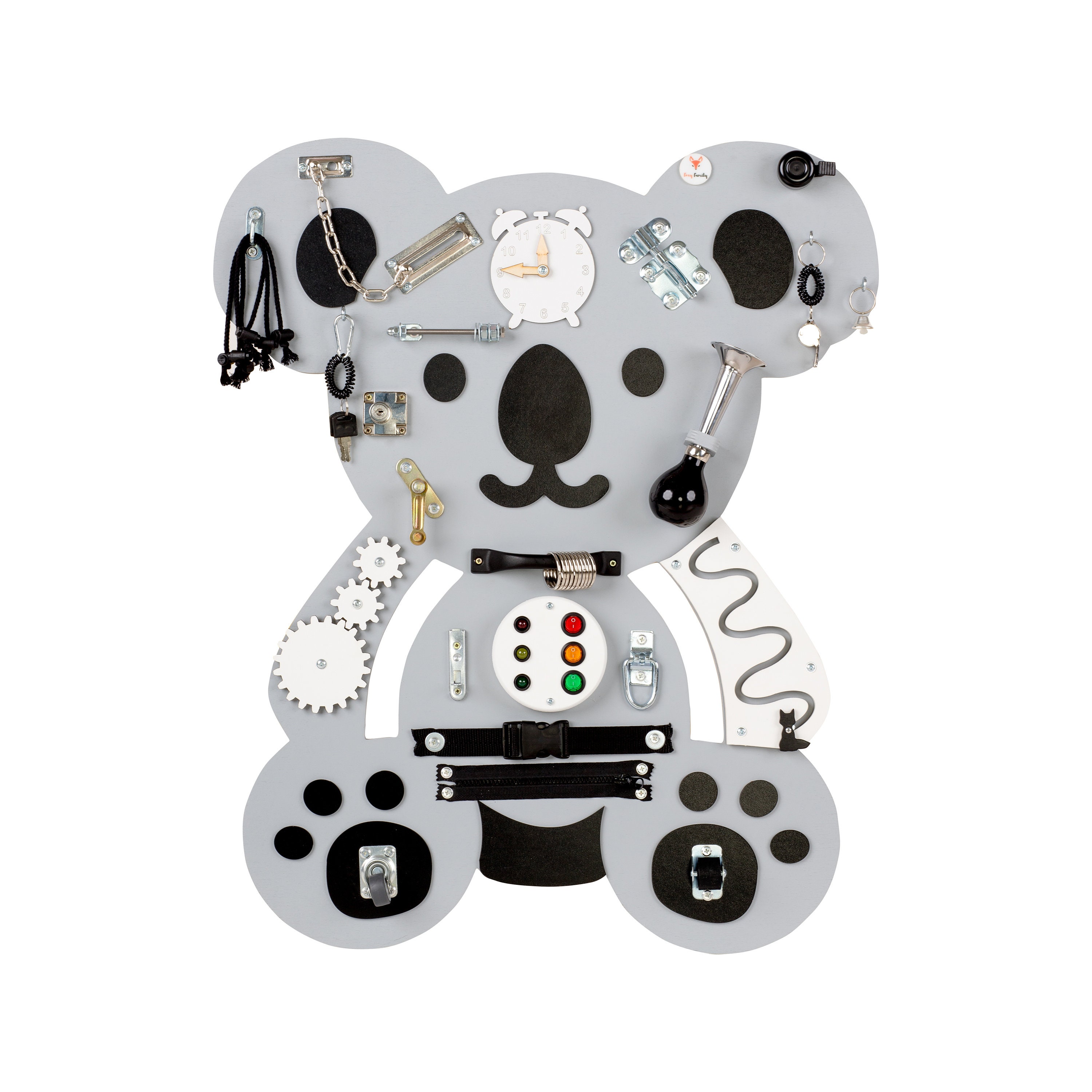 Koala Grey Busy Board Personalized Birthday Present - Etsy