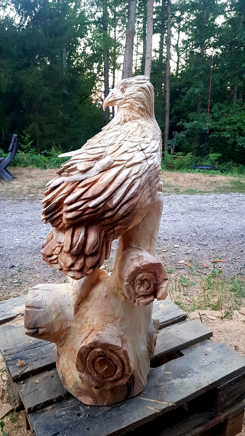 Wooden Eagle, Self-made - Etsy
