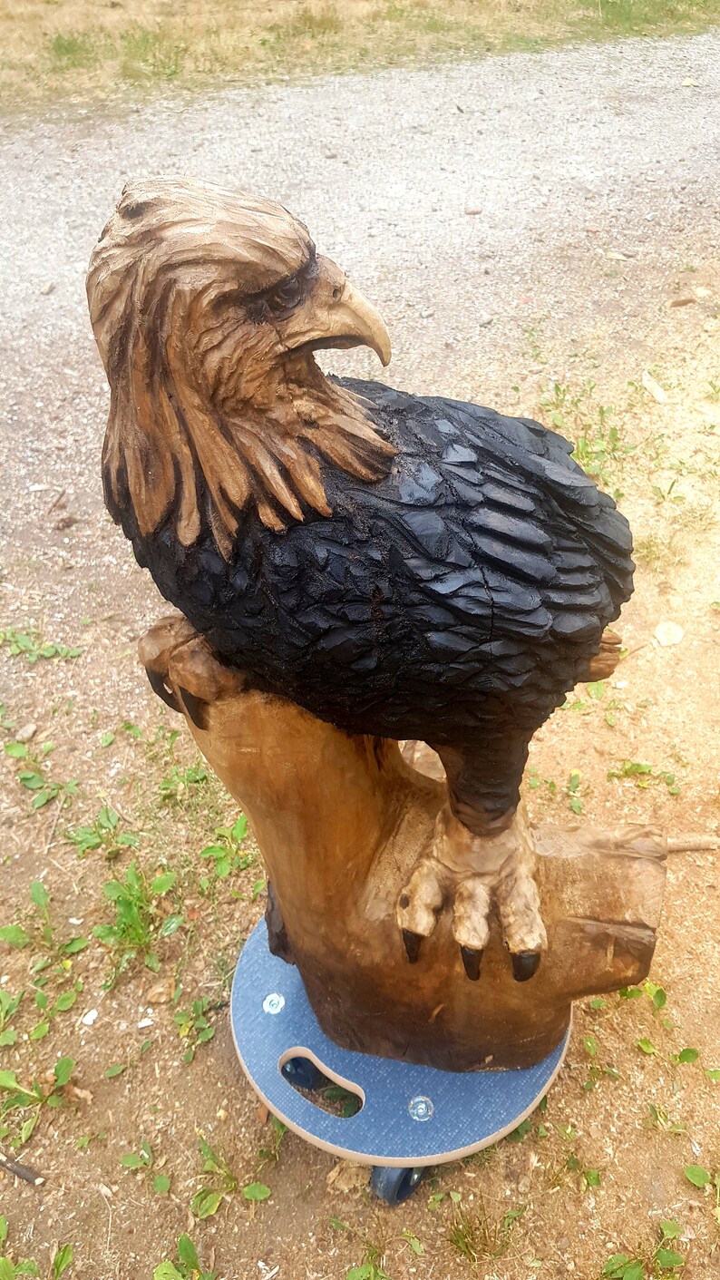 Wooden Eagle, Self-made - Etsy
