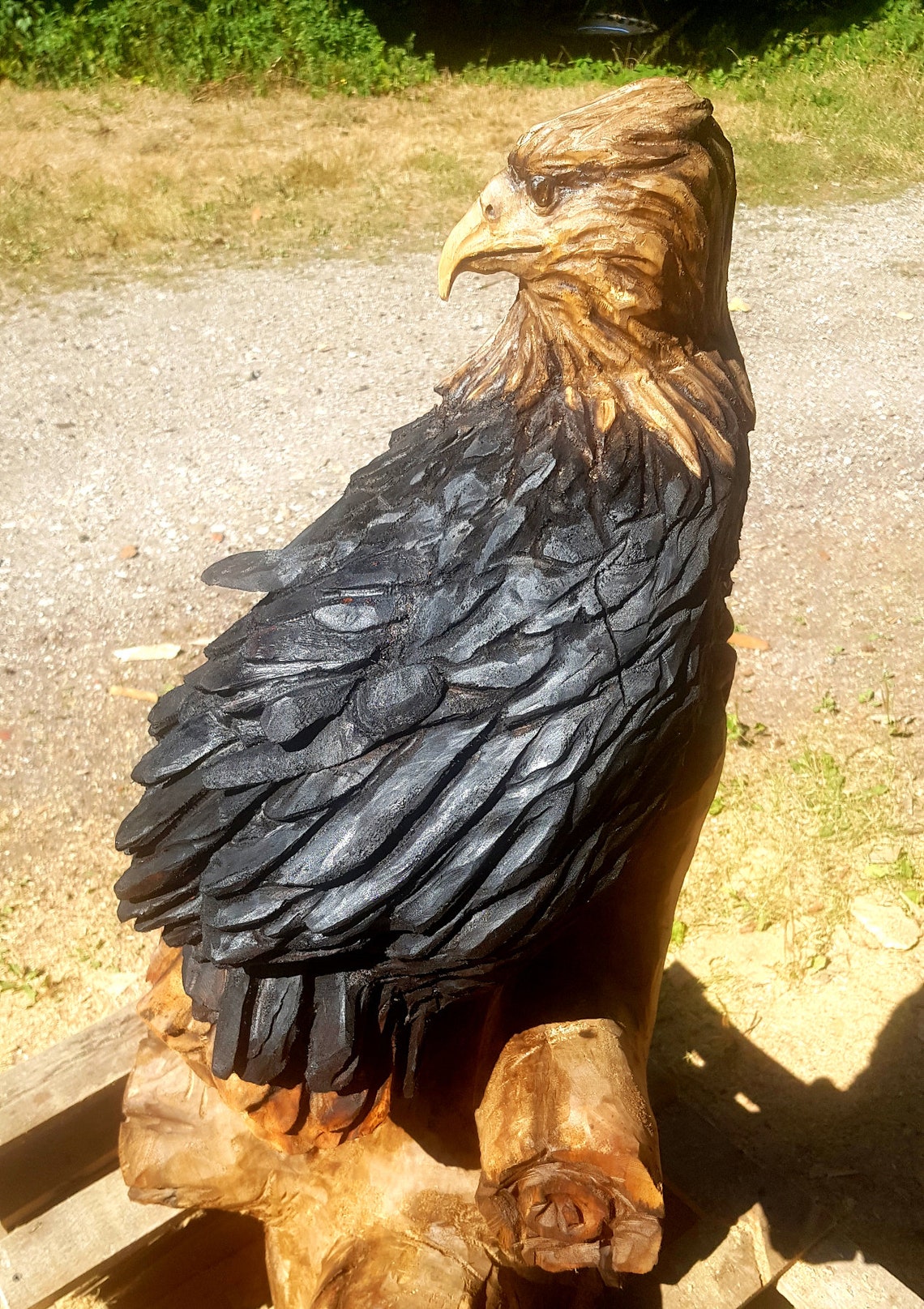 Wooden Eagle, Self-made - Etsy