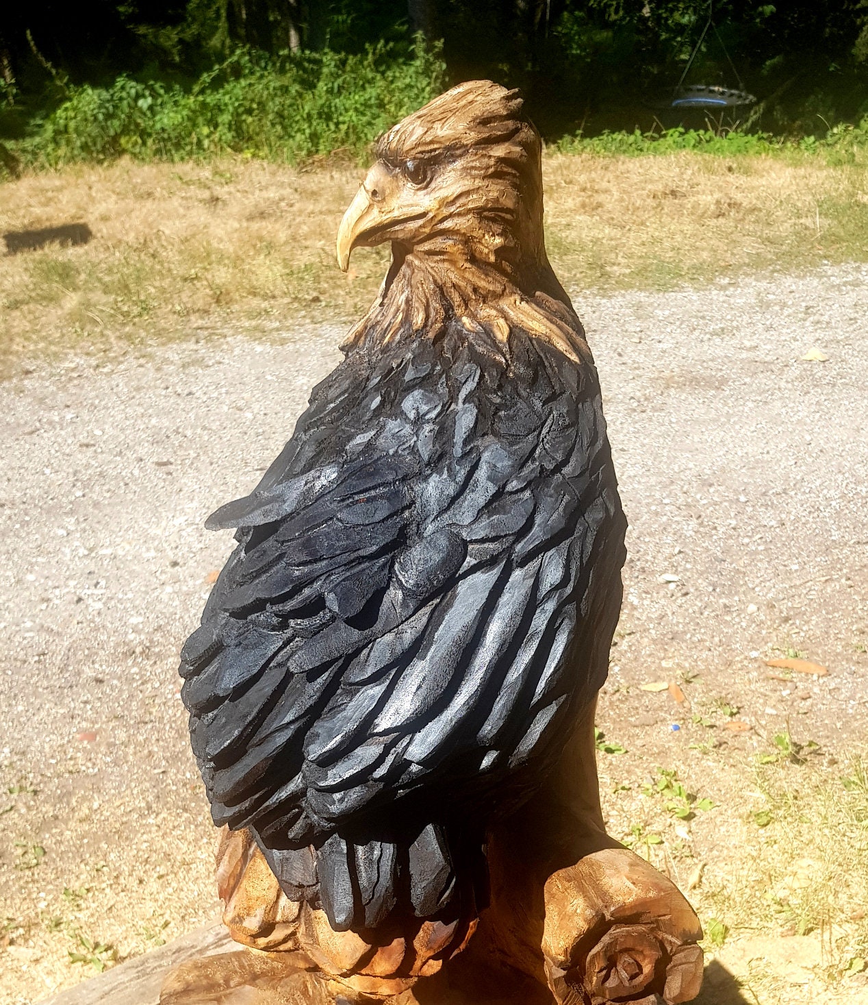 Wooden Eagle, Self-made - Etsy