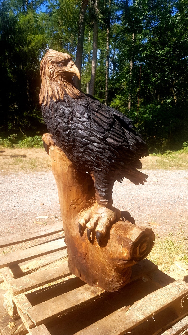 Wooden Eagle, Self-made - Etsy