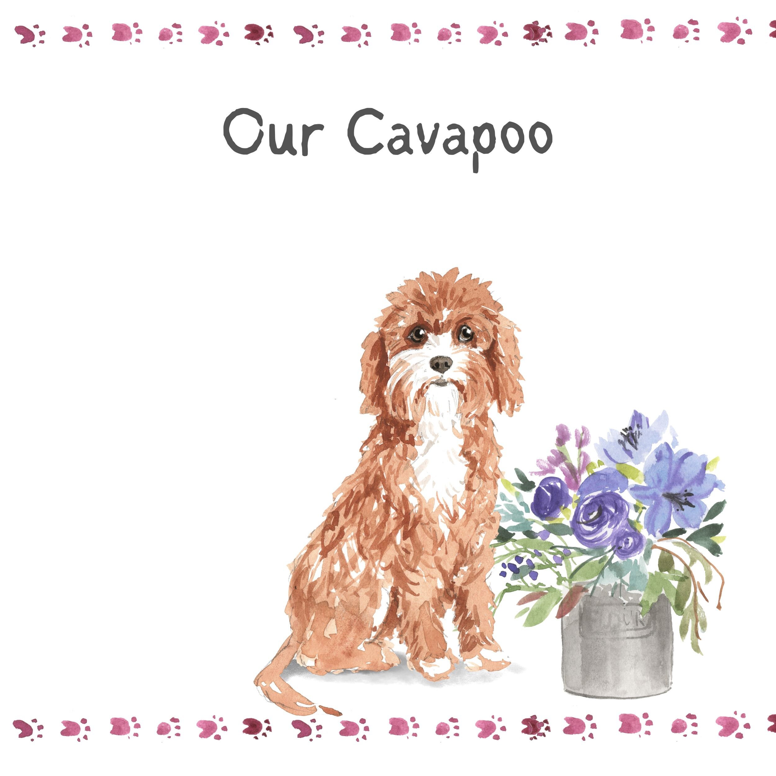 Cavapoo Dog Desk Mat Gaming Mouse Pad Mouse Pad With Wrist - Etsy
