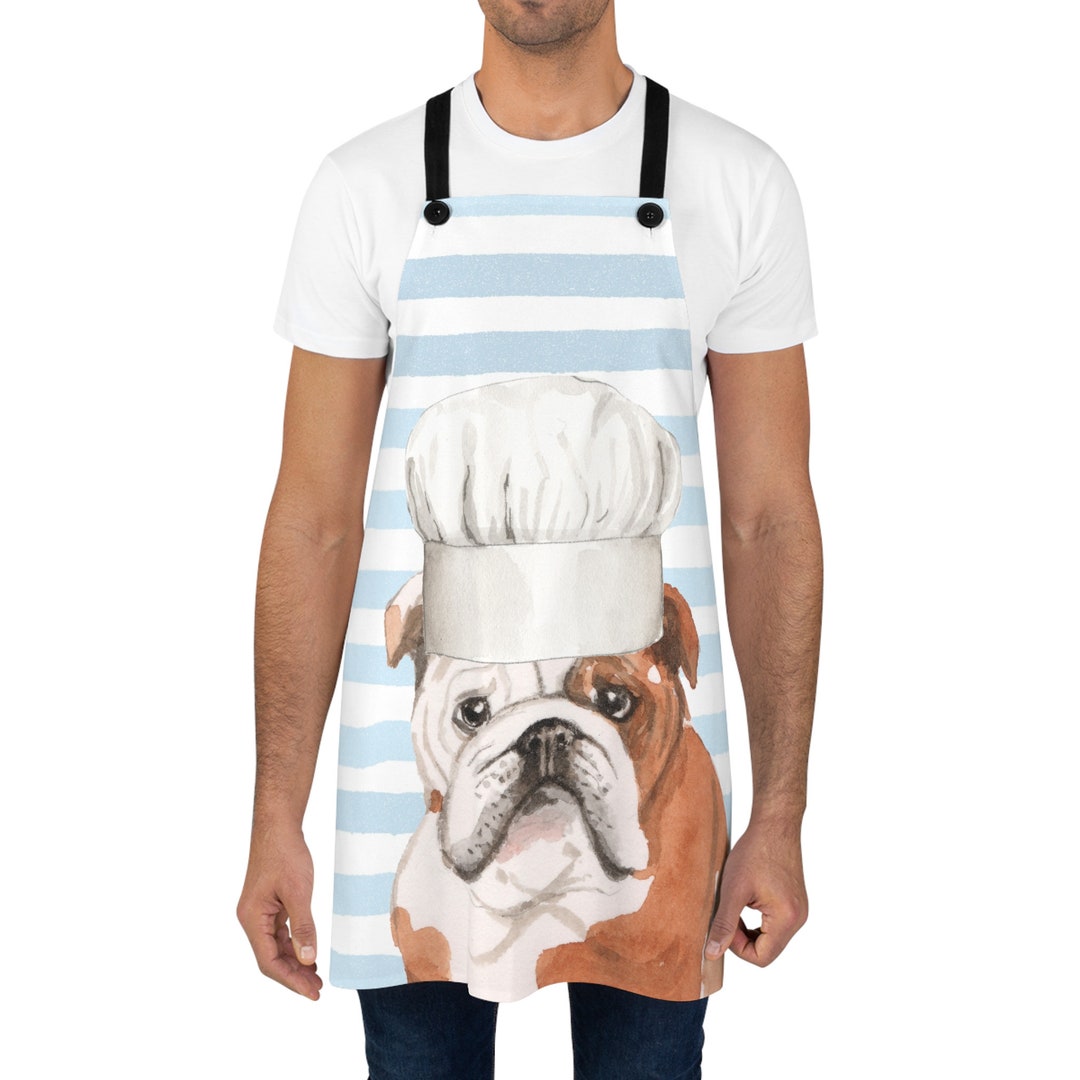 English Bulldog Apron, Free Digital Print, for Christmas, for Birthday ...