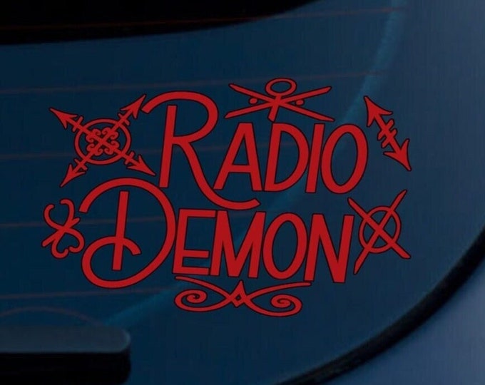 Radioapple Pride Spinning Standee Ll Alastor and Lucifer From Hazbin ...