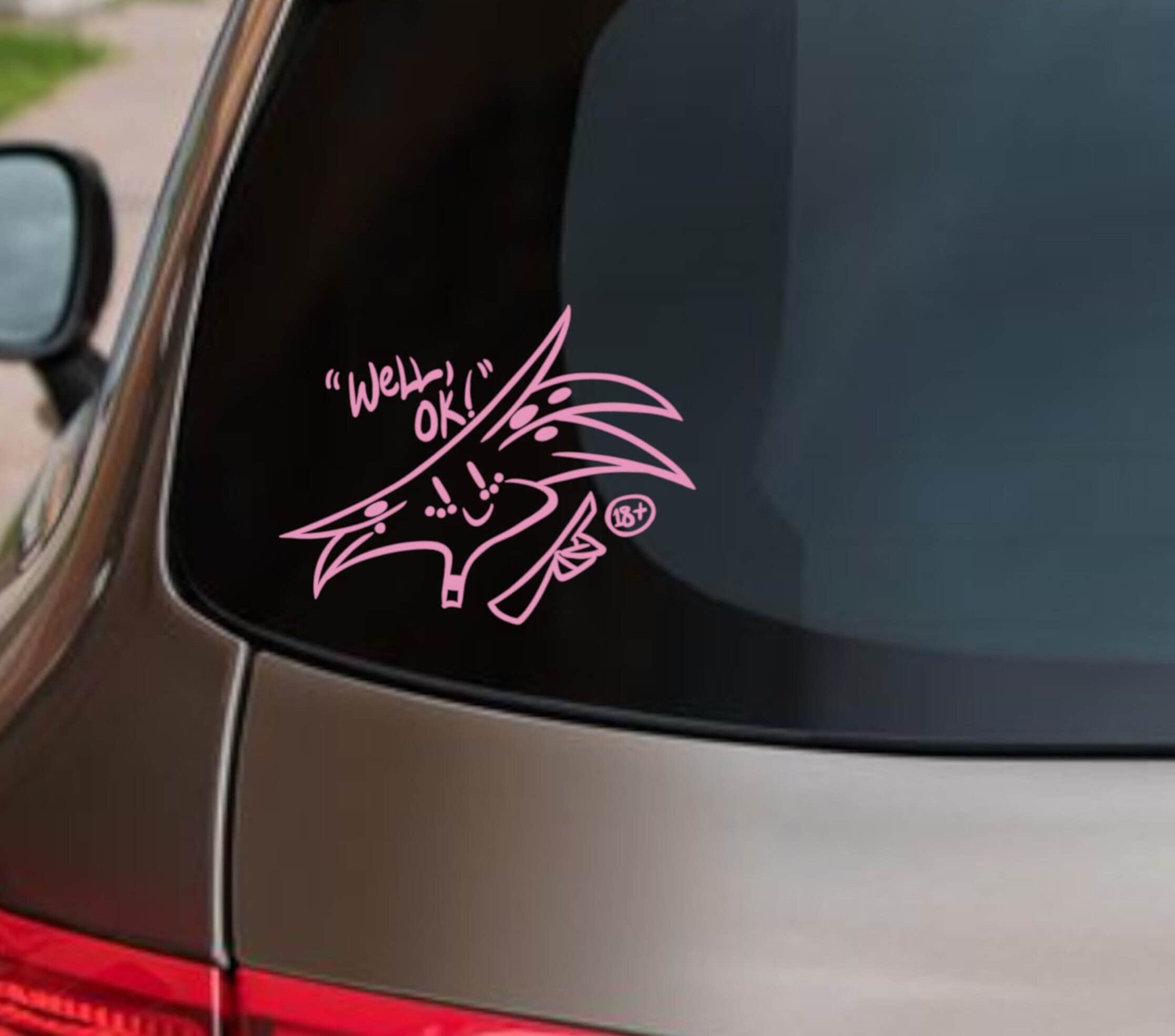 Well Ok! Angel Hazbin Hotel Inspired Vinyl Decal - Etsy